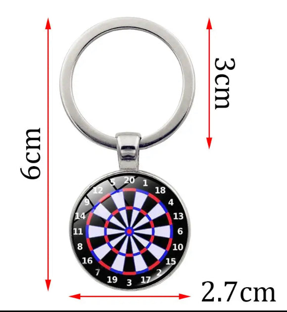 Key Ring - Dartboard – Double Trouble Darts