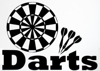 Darts Wall Decals – Double Trouble Darts